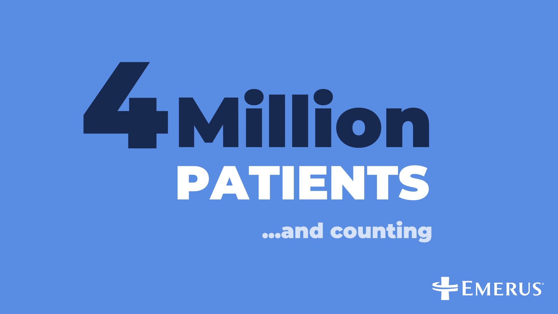 Emerus Celebrates Major Milestone: Four Million Patients Served - Emerus