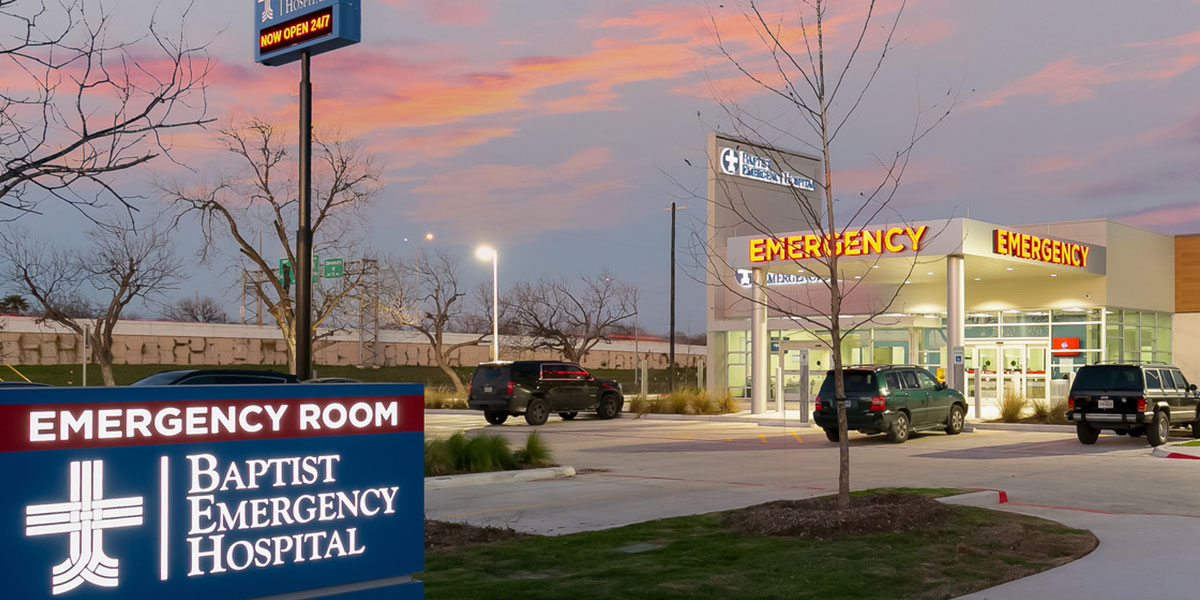 Baptist Health System, Emerus Open Baptist Emergency Hospital at Kelly ...